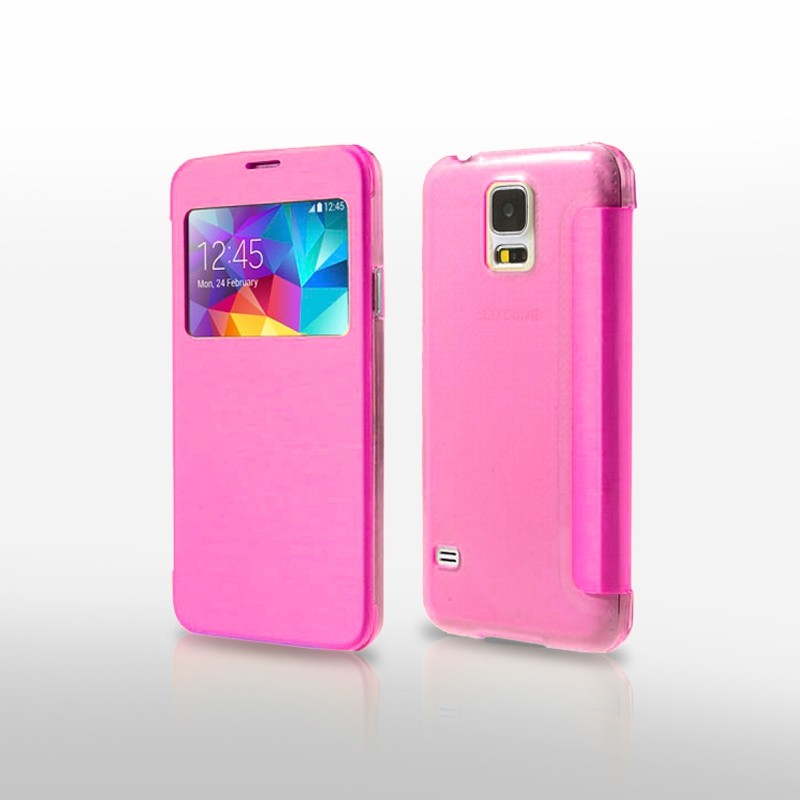 Funda flip Cover Galaxy S5 Mini S View Ventana
